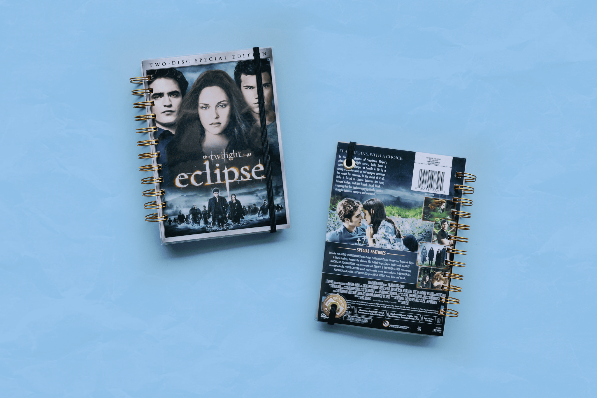 The Twilight Saga: Eclipse Upcycled DVD Notebook – Nostalgia Noted