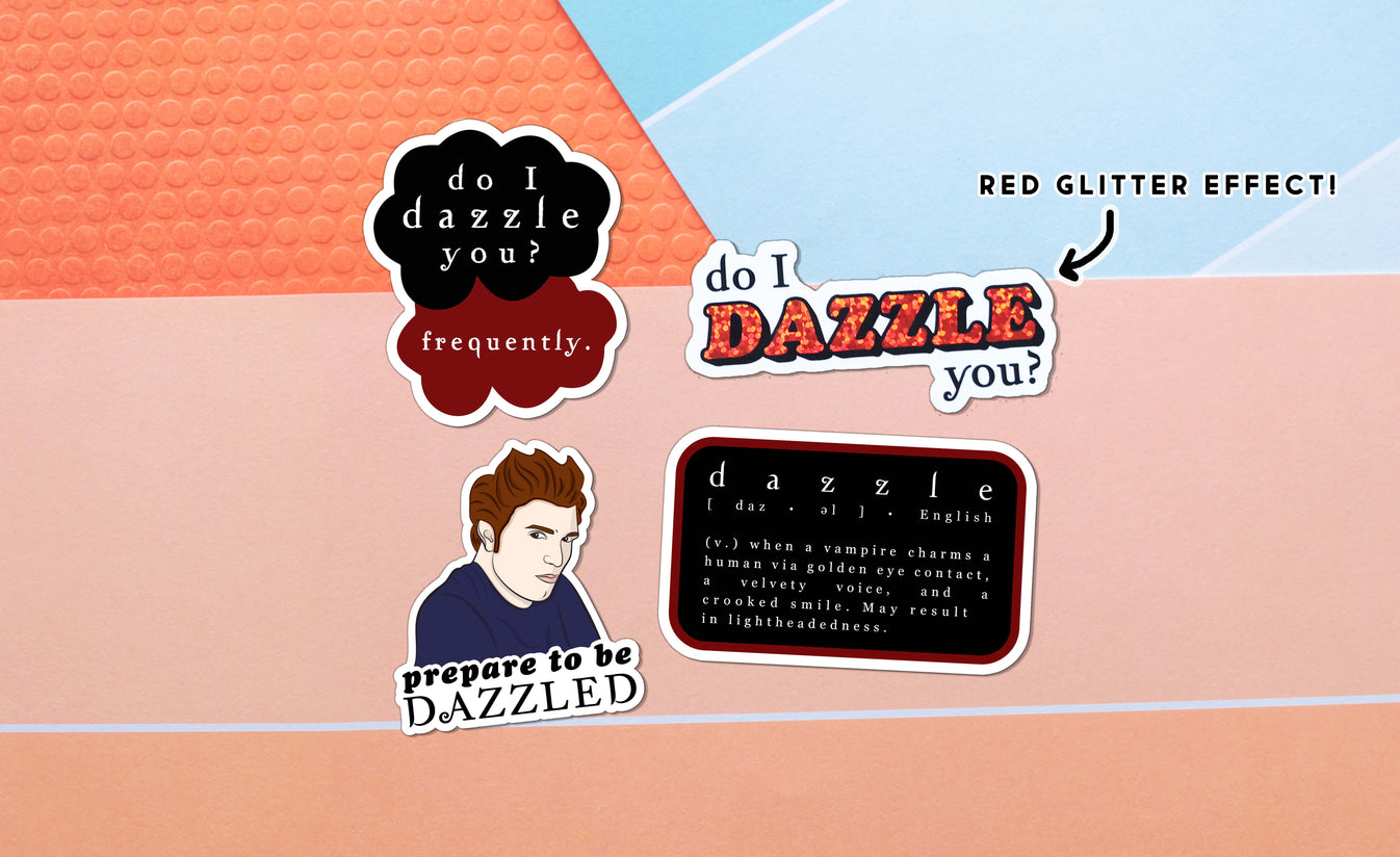 Twilight Inspired Dazzle Stickers – Nostalgia Noted